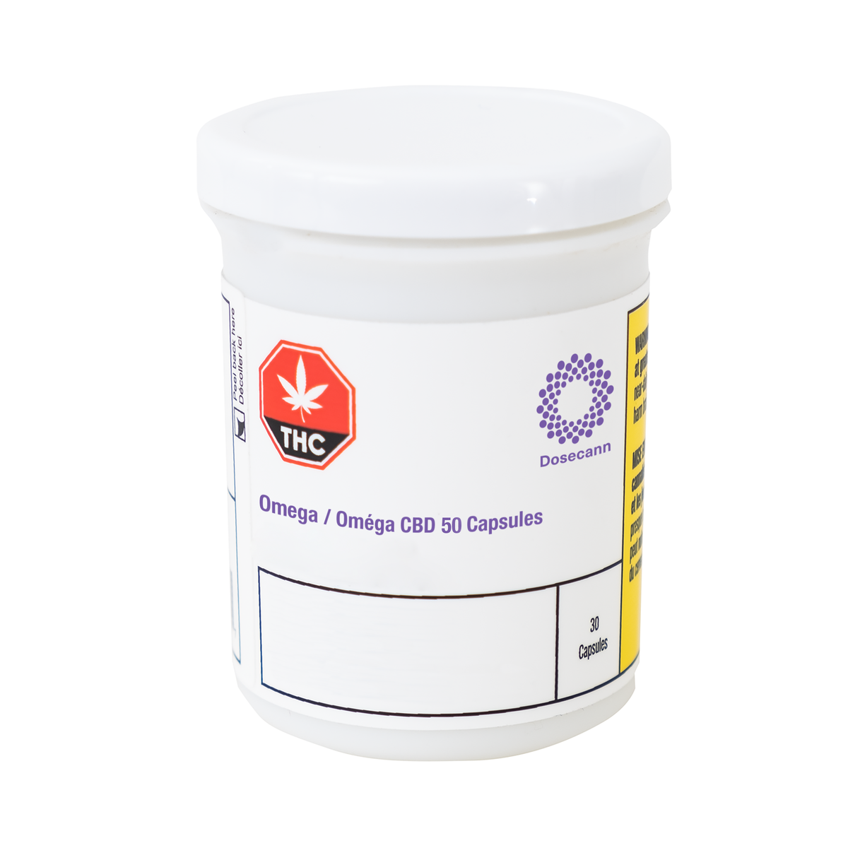 Omega CBD 50 Capsules (30 x 50mg) – CannabisRx