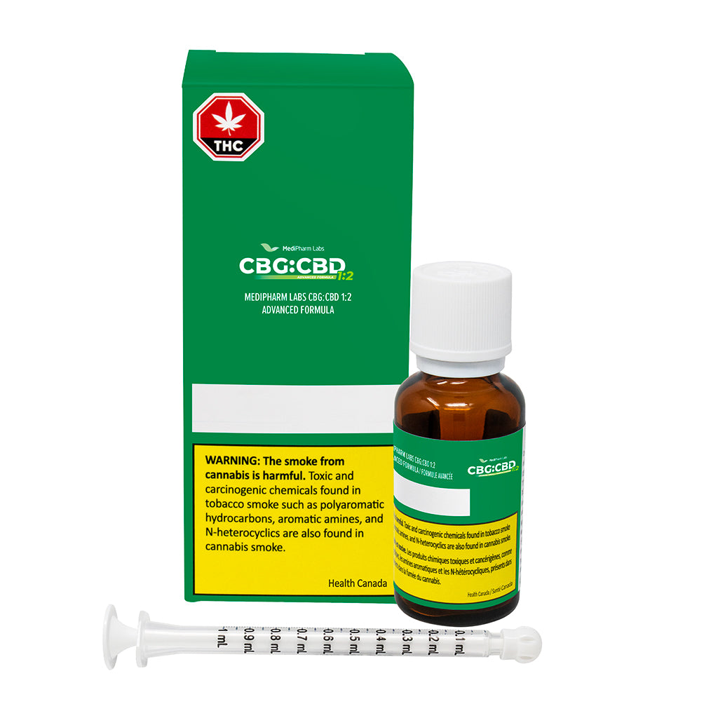CBG:CBD 1:2 Advanced Formula Oil (30ml) – CannabisRx